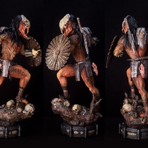 Feral Predator Fan Art Collectible Figure With Magnets - Etsy