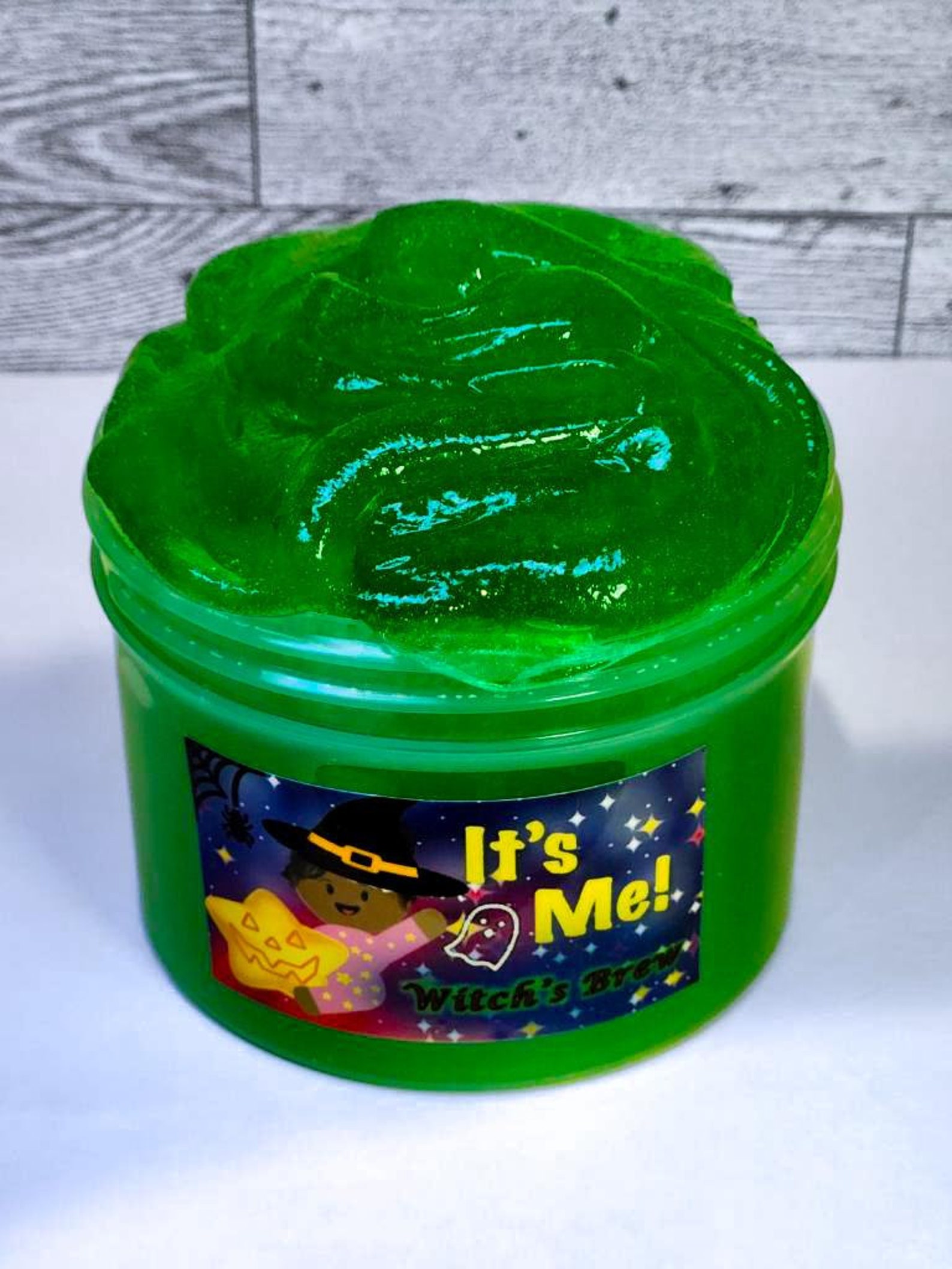 Witch's Brew | DIY Slime | Halloween Slime | Spooky Slime | Green Slime | Crunchy Slime | Jelly ...