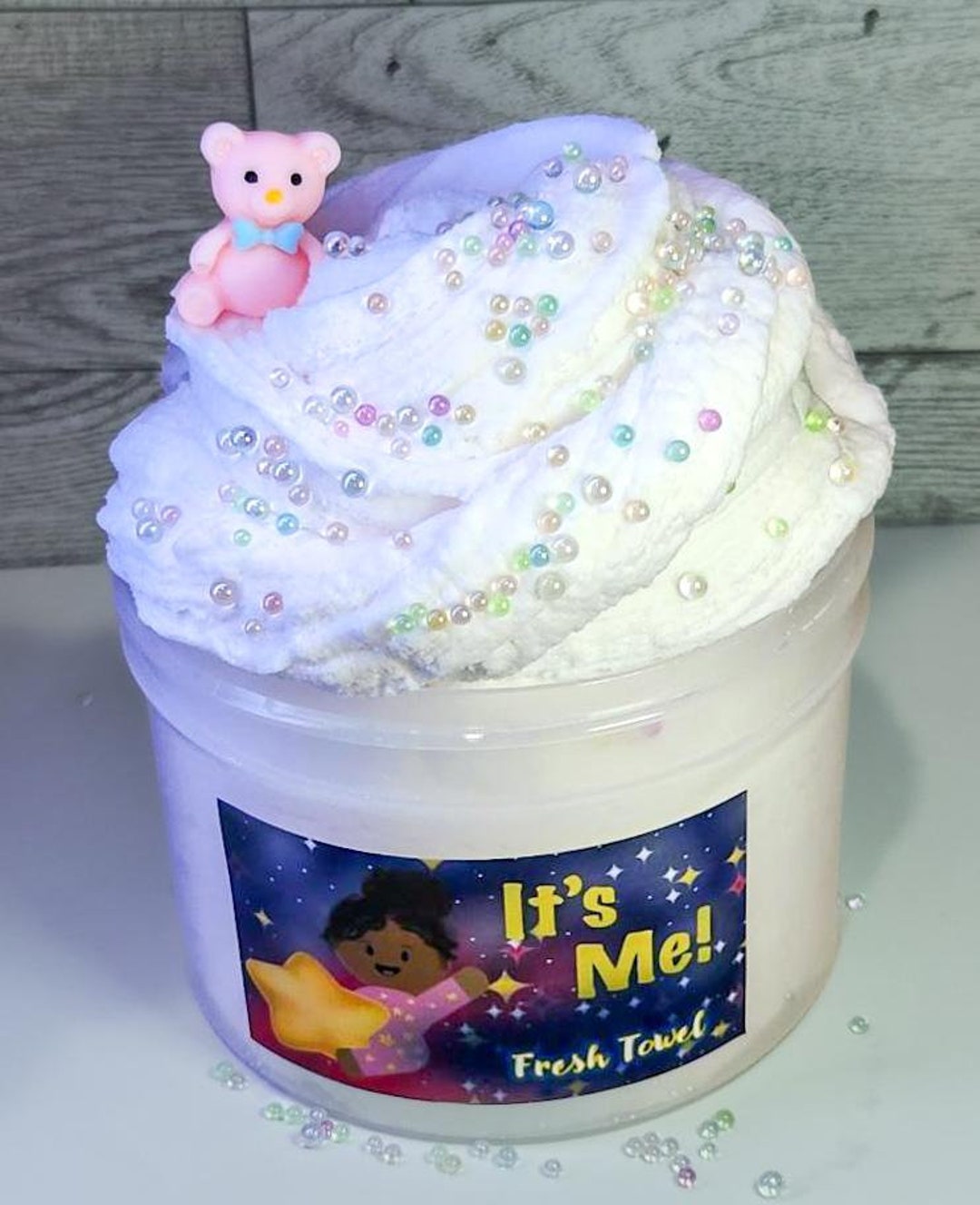Fresh Towel | Froasting Slime | Clean Cotton Slime | White Slime ...