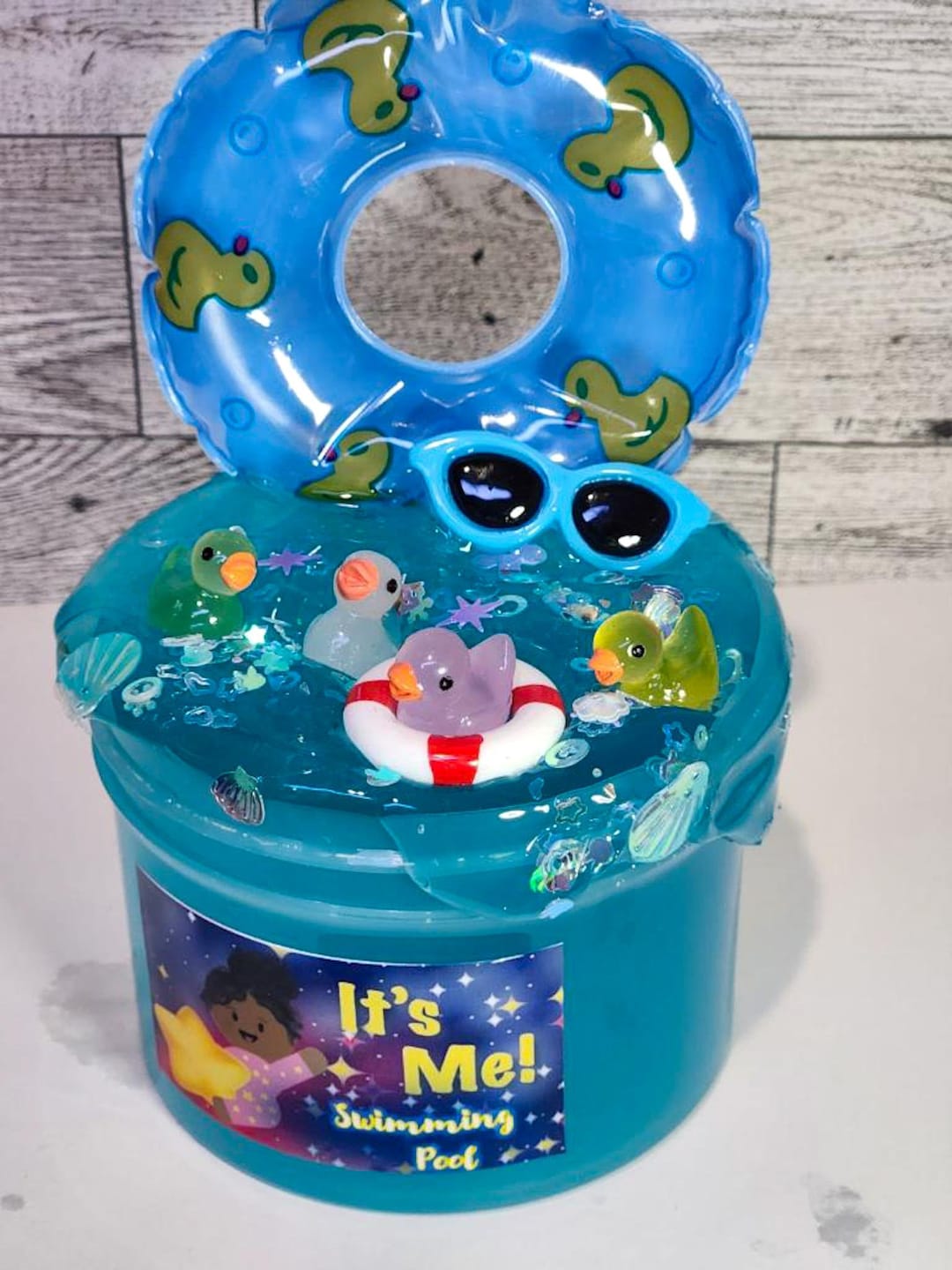 Swimming Pool | Clear Slime| Blue Slime | Summer Slime | Scented Slime ...