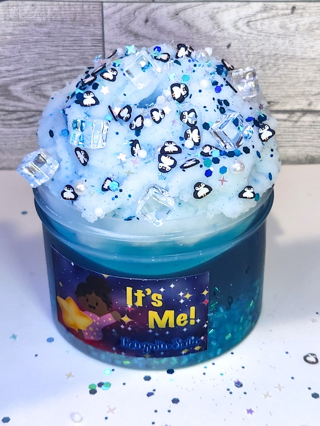 Penguin Soda | DIY Jelly Slime | Penguin Slime | Scented Slime | - Etsy