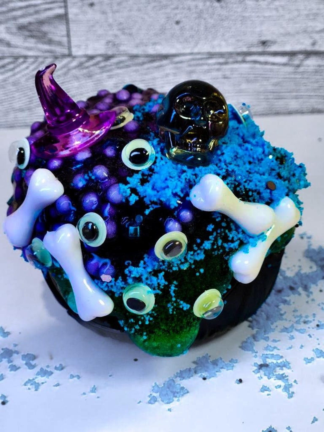 Witch's Brew | DIY Slime | Halloween Slime | Spooky Slime | Green Slime ...