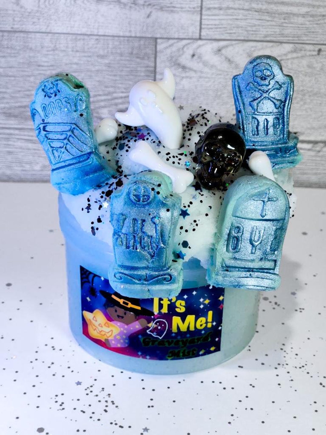 Graveyard Mist DIY Slime Halloween Slime Spooky Slime - Etsy
