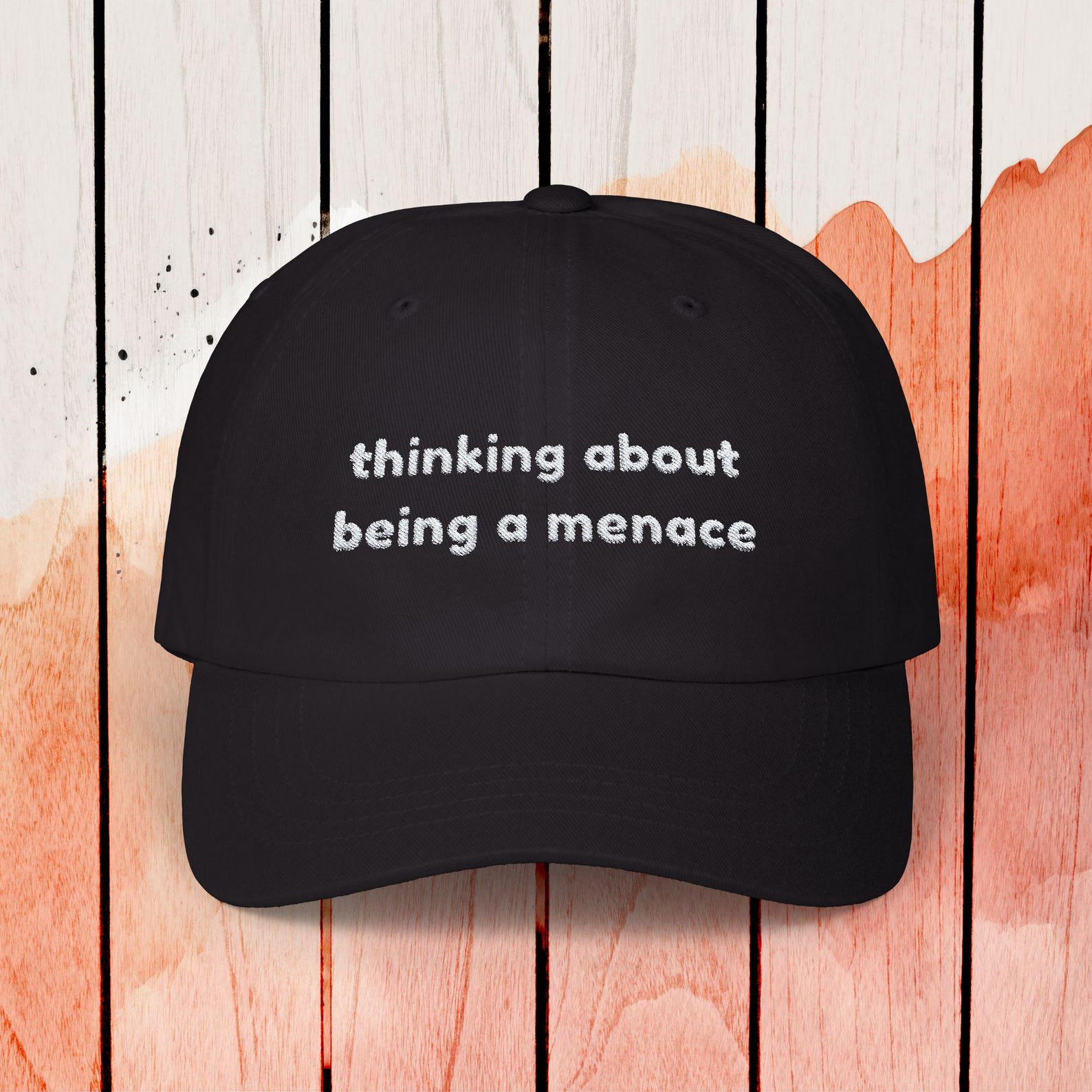 Dad Cap, Funny Embroidered Meme Hat, Baseball Hat, Embroidered Cap ...