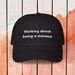 Dad Cap, Funny Embroidered Meme Hat, Baseball Hat, Embroidered Cap ...