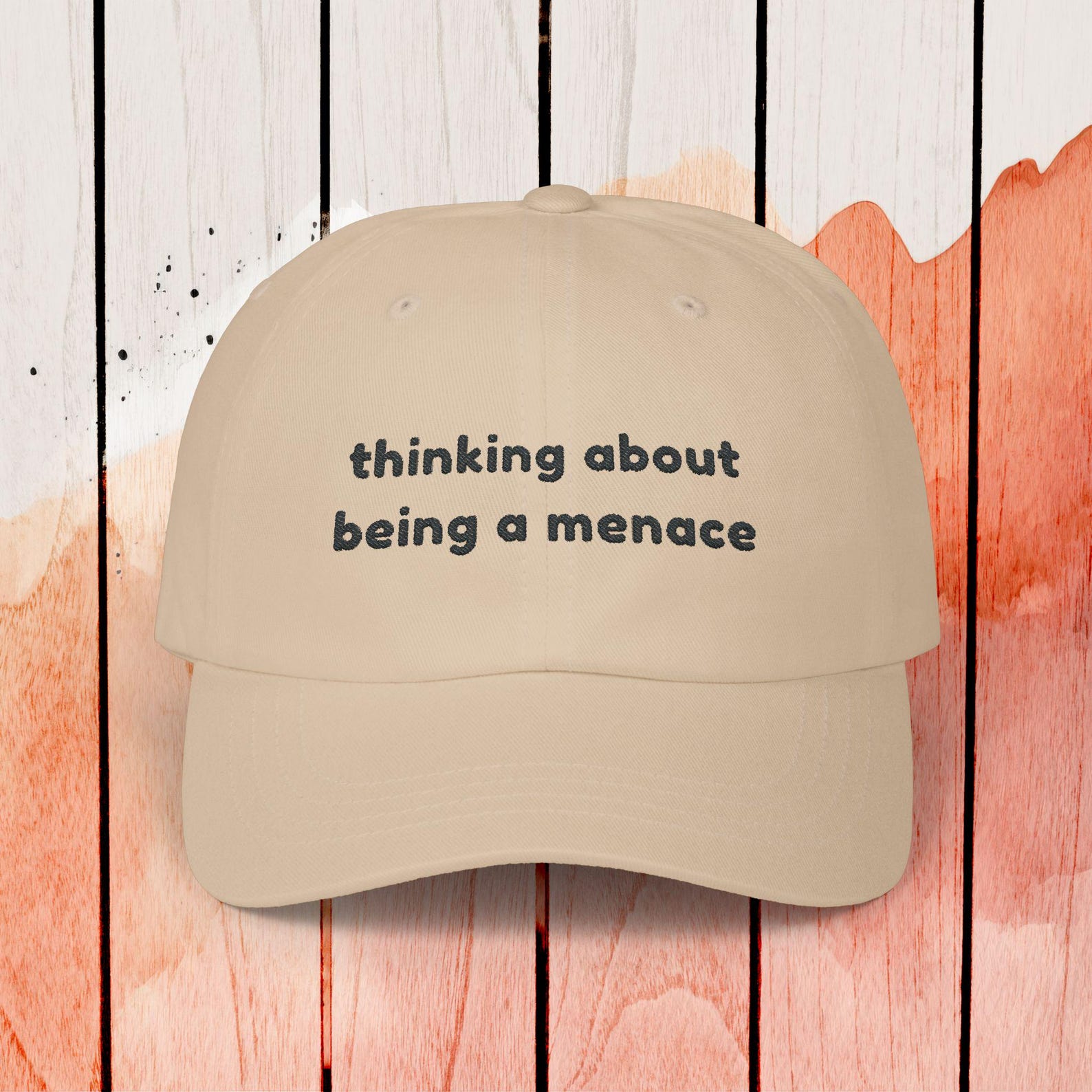 Dad Cap, Funny Embroidered Meme Hat, Baseball Hat, Embroidered Cap ...
