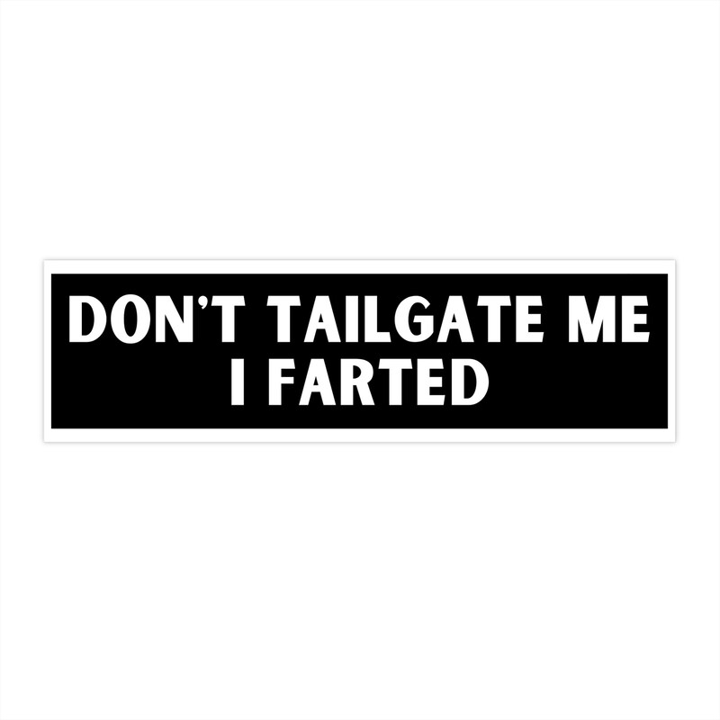 Fart Bumper Stickers - Etsy