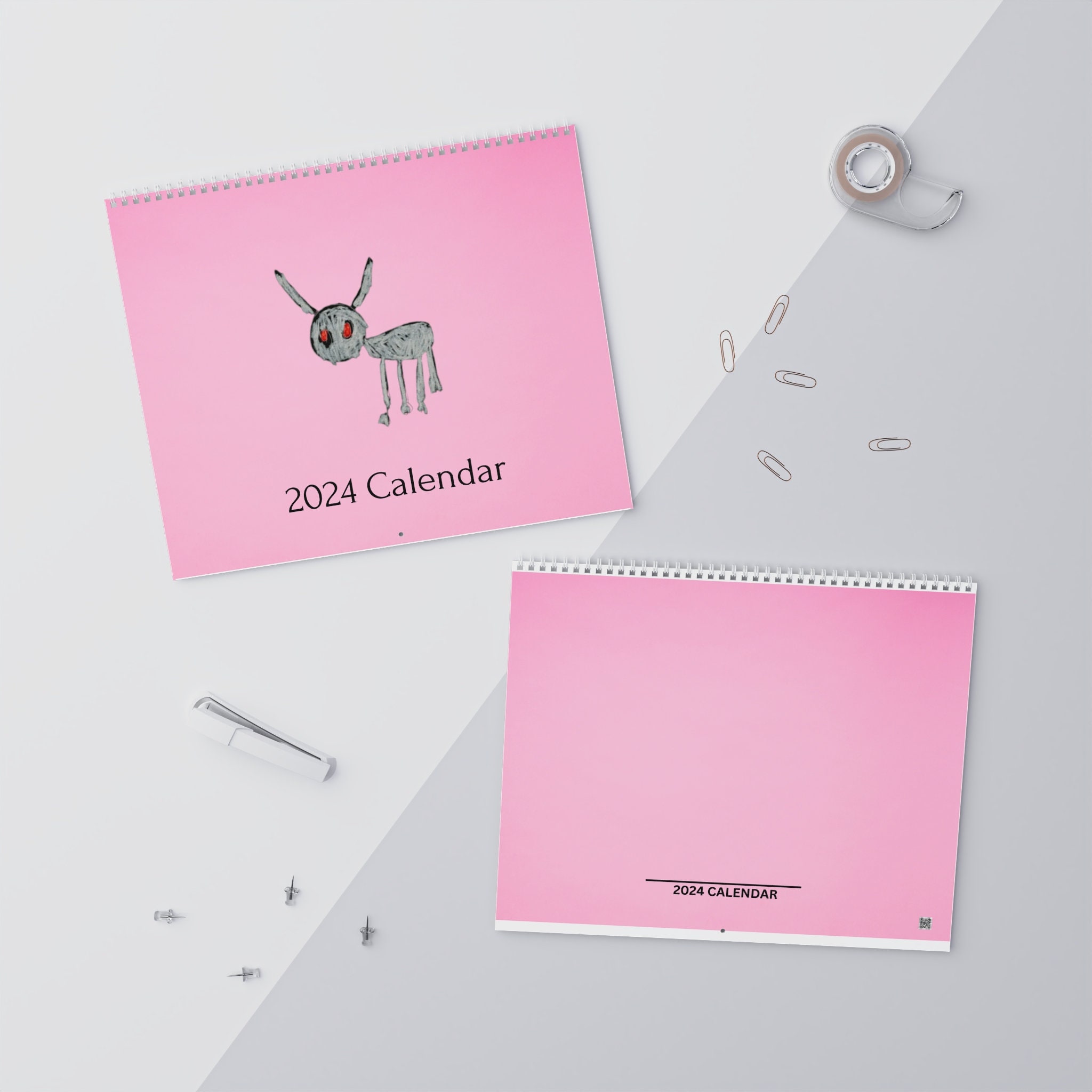 2024 Slime you out OVO Drake SZA Lyric Hanging Wall Calendar sold by ...