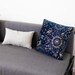 Cozy Plush Celestial Indigo Decorative Pillow Case - Etsy