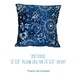 Cozy Plush Celestial Indigo Decorative Pillow Case - Etsy