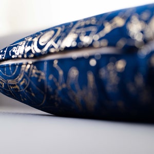Cozy Plush Celestial Indigo Decorative Pillow Case - Etsy