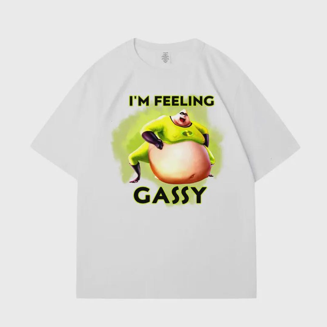 The Incredibles Im Feeling Gassy T-shirt Retro Design Machine Washable ...