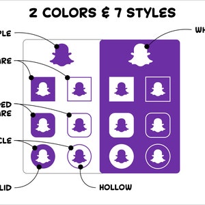 Purple Icons SVG Bundle, Over 5000 Icons, Circut Ready, Blog Icons ...