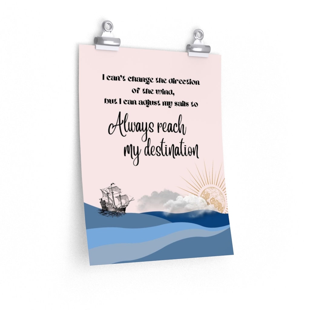 Always Reach Your Destination: Poster - Etsy