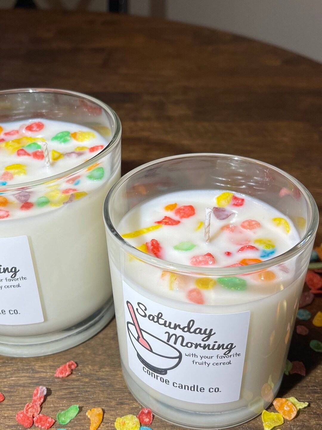 Fruity Cereal saturday Morning Scented Soy Wax Candle. Clean - Etsy