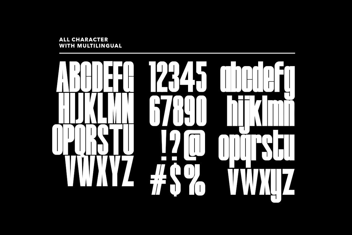 Tamaran Bold Display Font, Heavy Typography (OTF/TTF) - Etsy