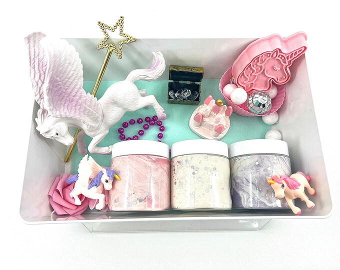 Unicorn Play Dough Kit, Play Dough Kit, Unicorn Play Dough Kit ...