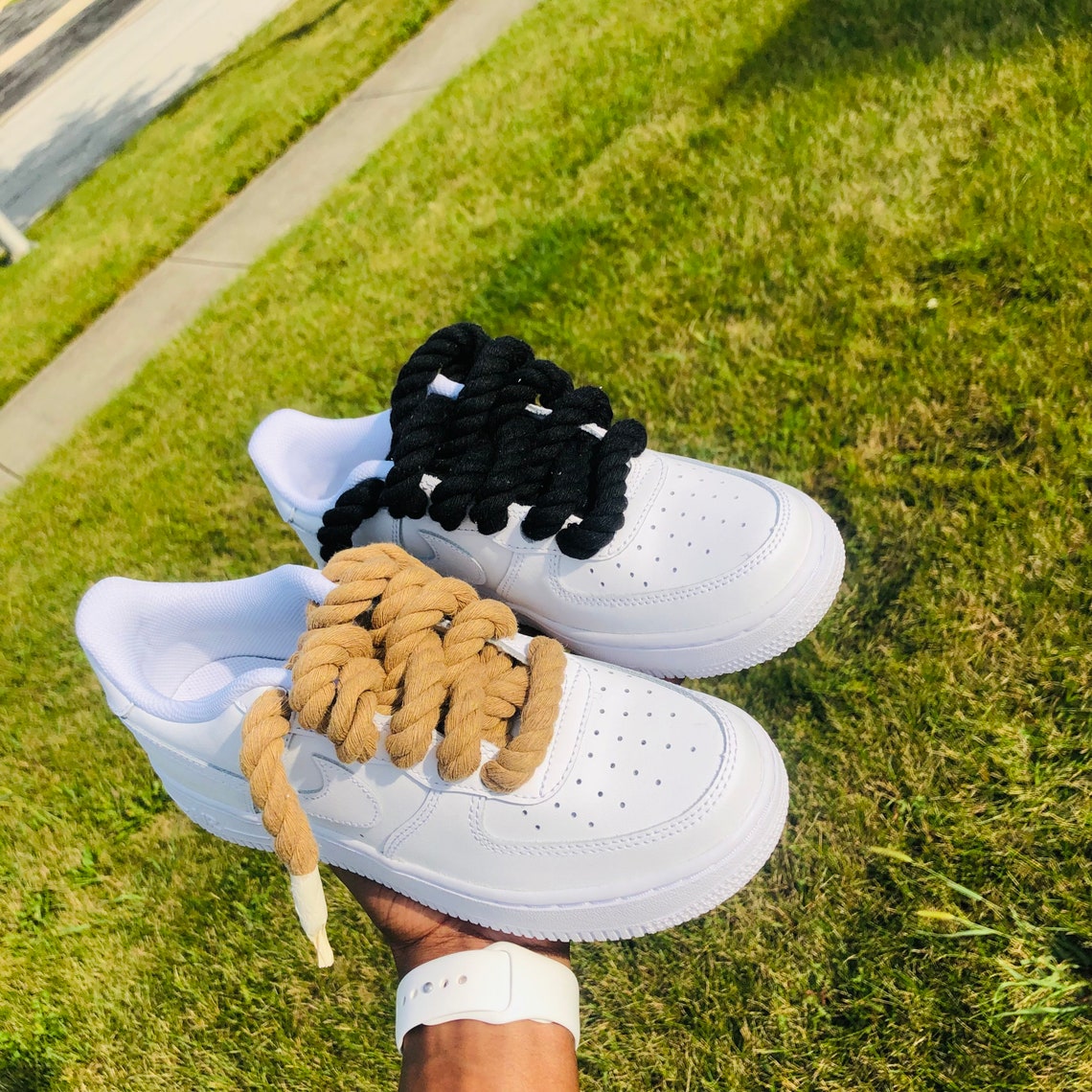 Jumbo Laces Air Force 1 Custom - Etsy