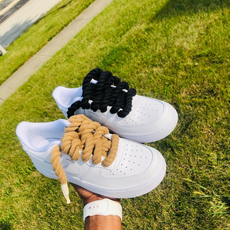 Jumbo Laces Air Force 1 Custom - Etsy