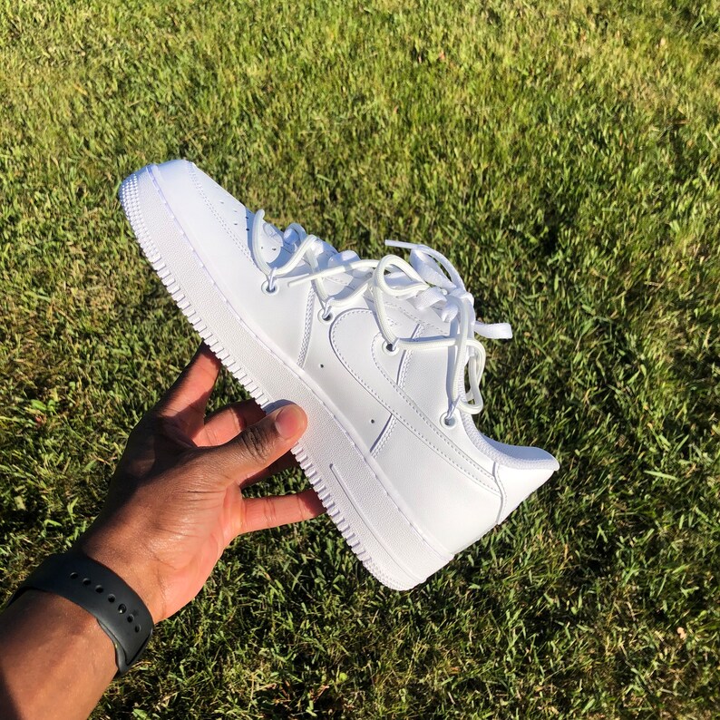 White Air Force 1 Off-white Custom - Etsy