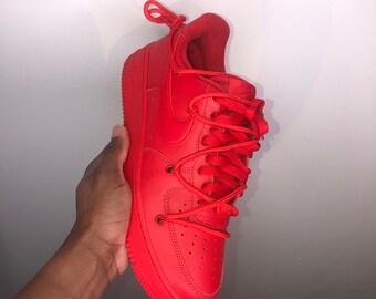 White Air Force 1 Off-white Custom - Etsy