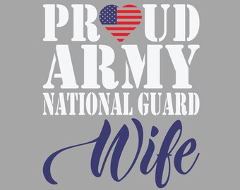 Army National Guard Car Decal - Etsy