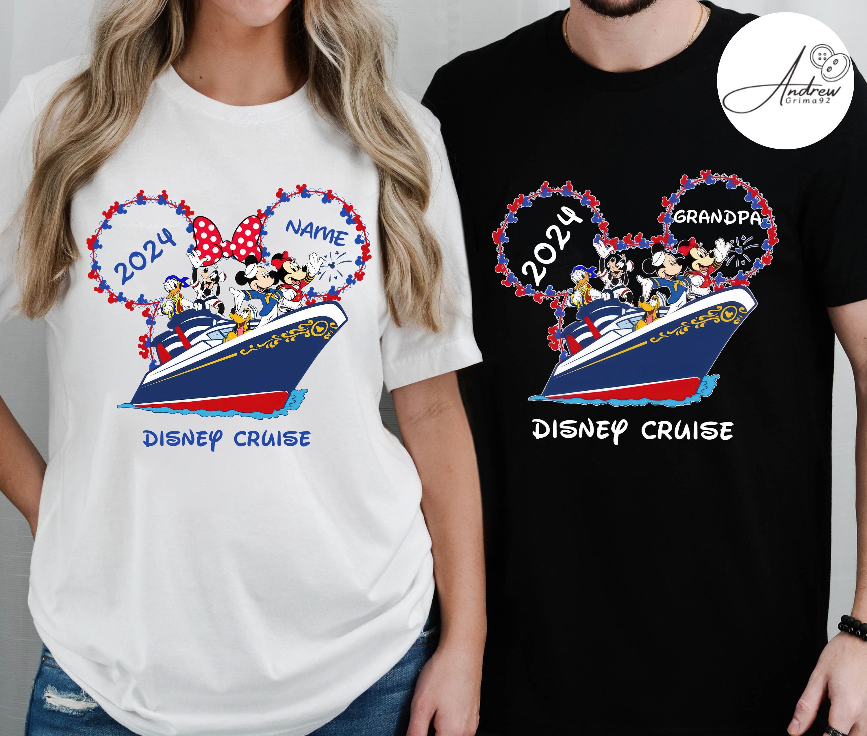 Custom Disney Cruise Family Shirt 2024, Personalized Disney Cruise Trip ...