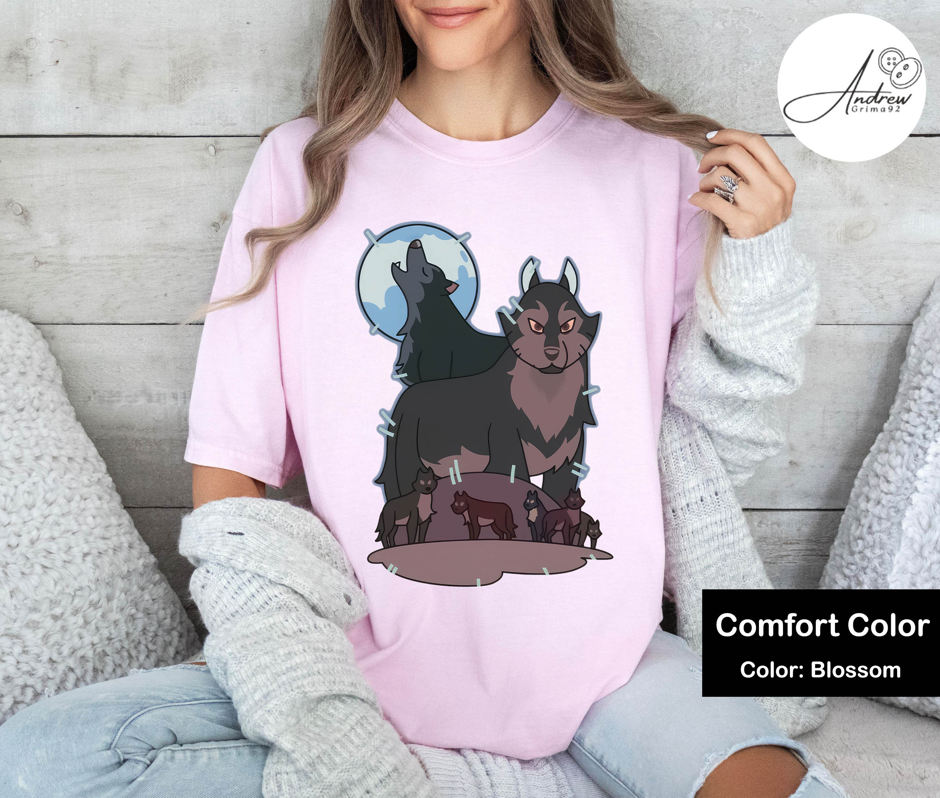 The Owl House Wolf Shirt, Hunter's Wolf Shirt, Hunter Cosplay Shirt ...