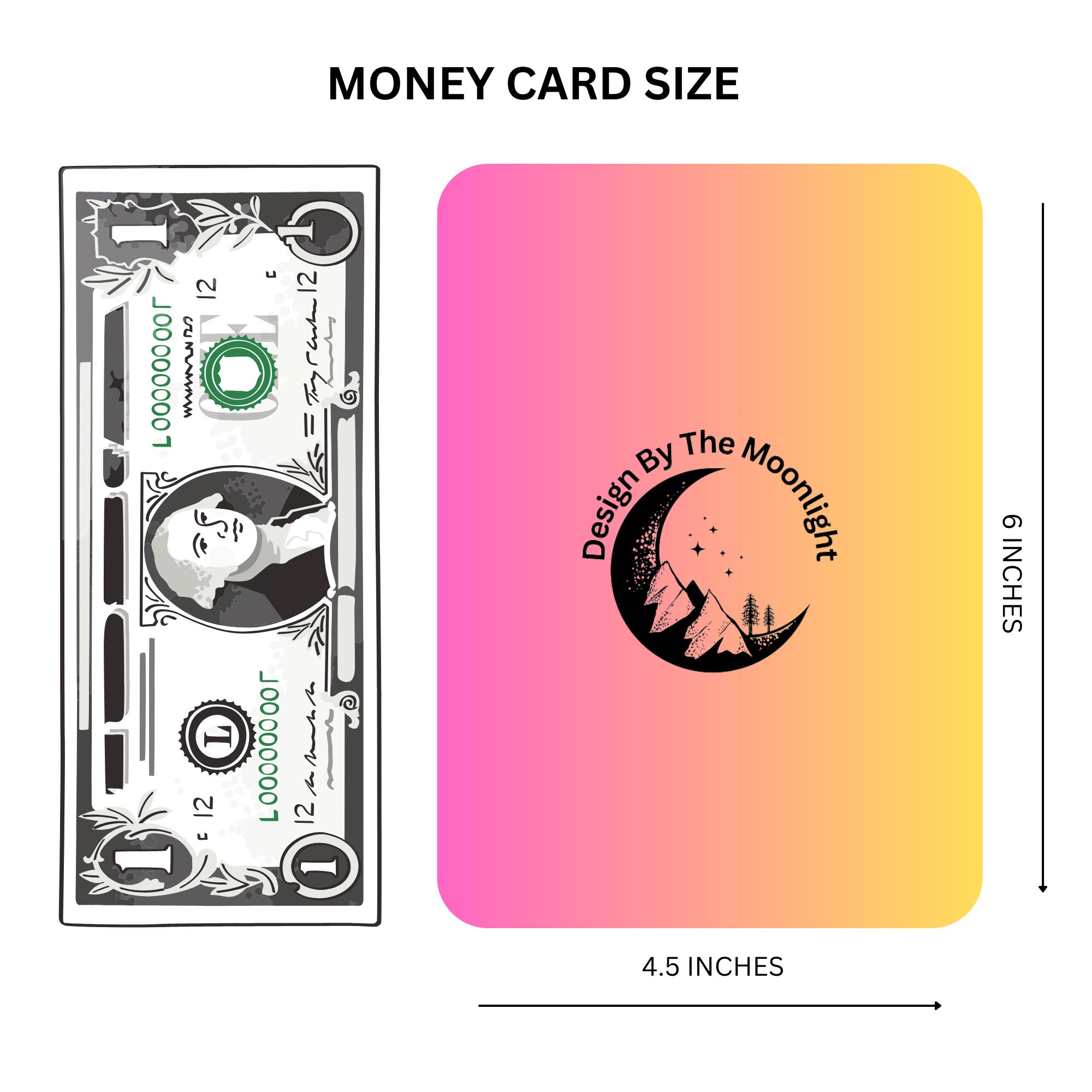 Gas Money Card - Thank You Cash Holder Gift - Etsy
