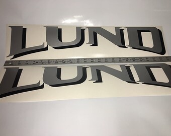 Lund Boat Decals - Etsy