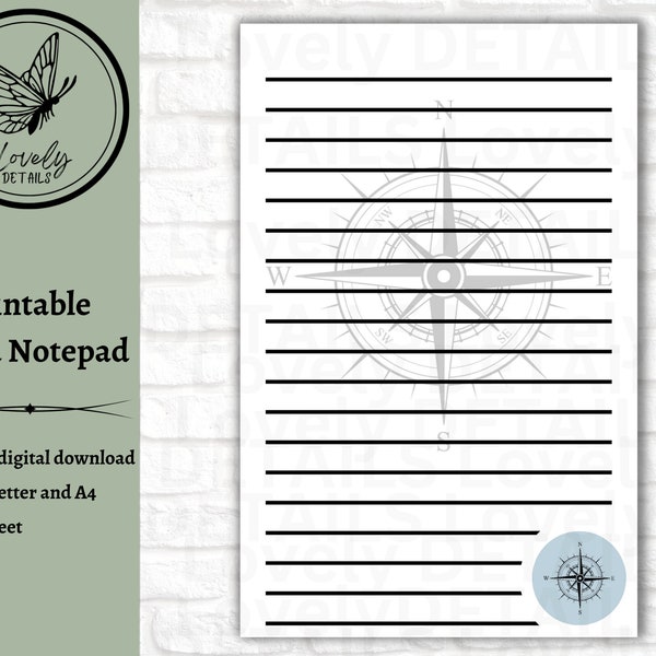 Memopad Template - Etsy