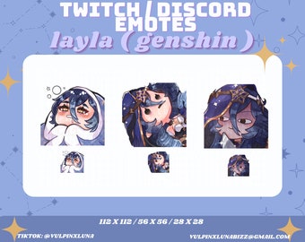 Layla Genshin - Etsy