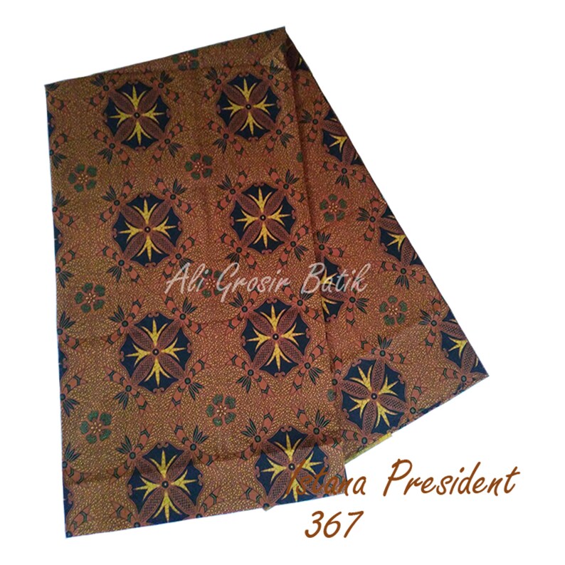 Traditional Indonesian Batik Fabric Primisima Istana President 363 367 ...