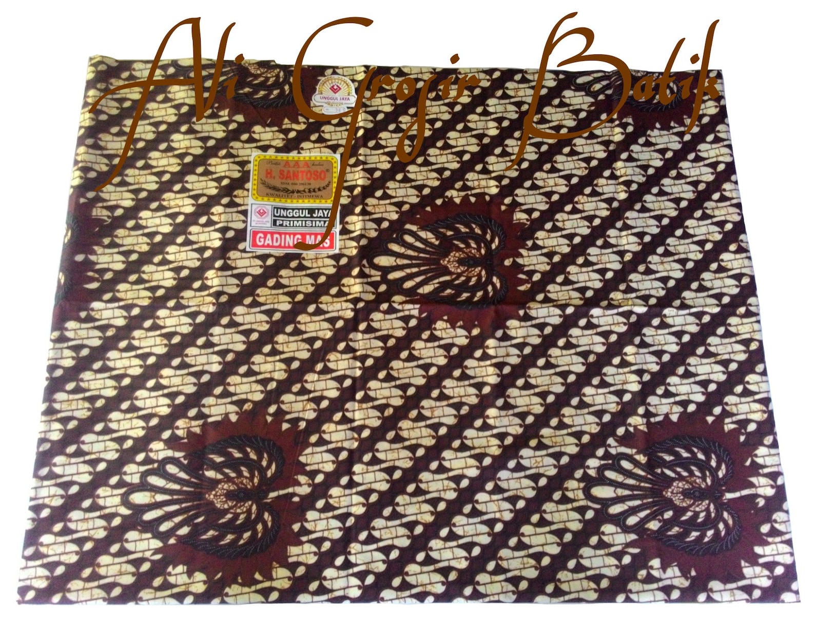 Traditional Indonesian Batik Fabric Primisima Gading Mas 80 142 150 365 ...