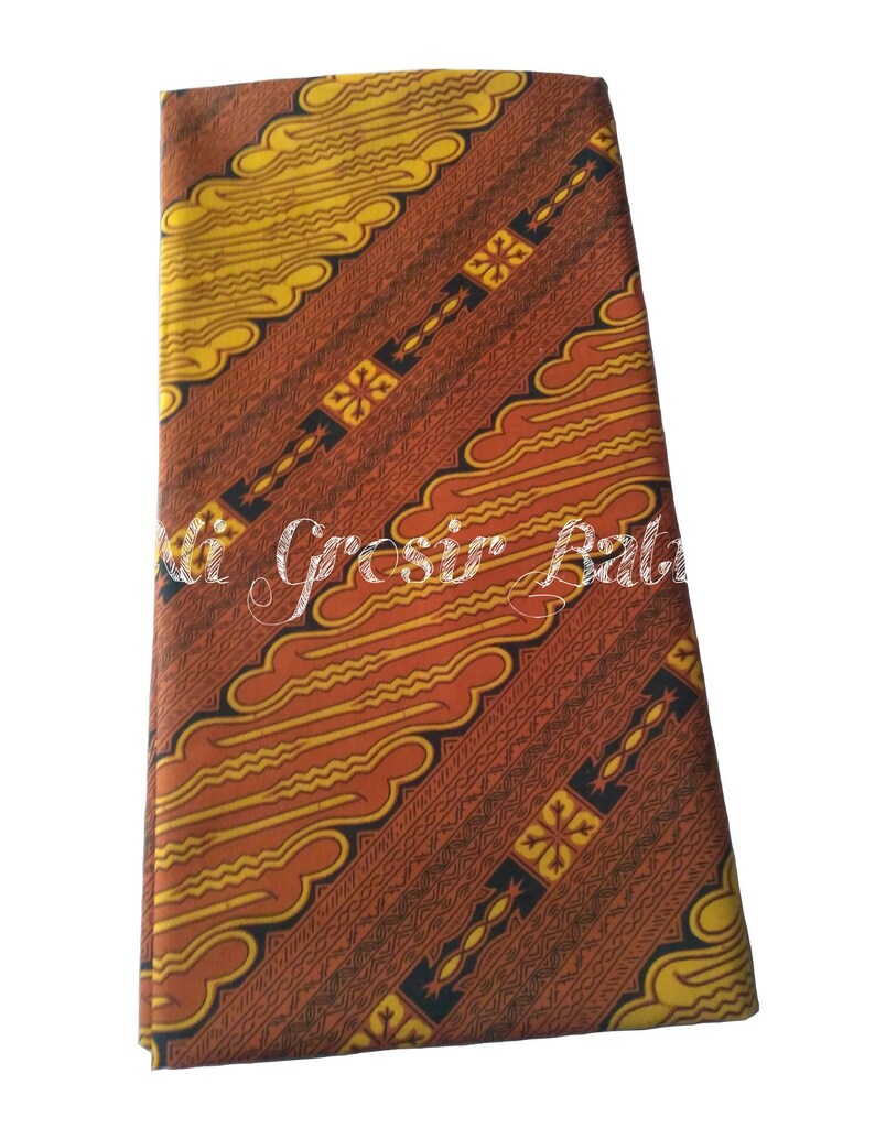 Traditional Indonesian Batik Fabric Primisima Istana President 455 458 ...