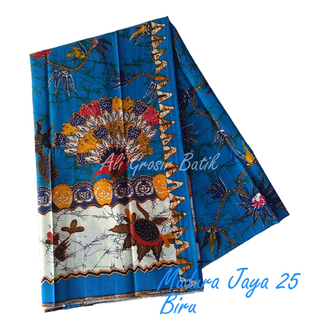 Traditional Indonesian Batik Fabric Primisima Madura Jaya 25 - Etsy