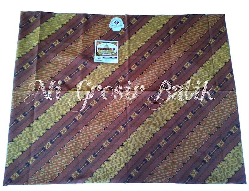 Traditional Indonesian Batik Fabric Primisima Istana President 455 458 ...