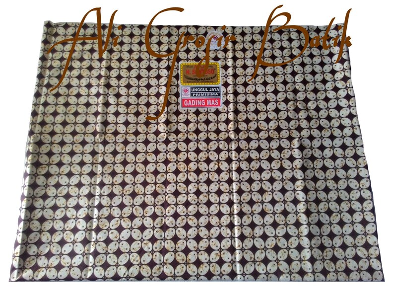 Traditional Indonesian Batik Fabric Primisima Gading Mas 80 142 150 365 ...