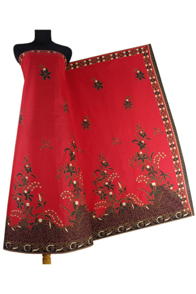 Traditional Indonesian Batik Fabric Primisima Hitam Manis 12 - Etsy