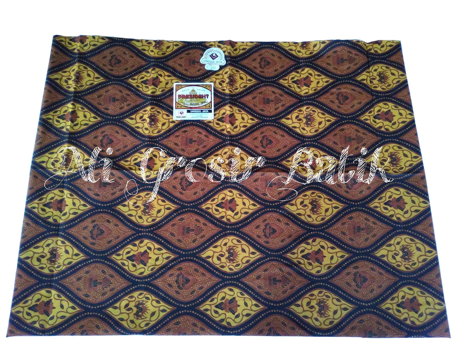 Traditional Indonesian Batik Fabric Primisima Istana President 363 367 ...