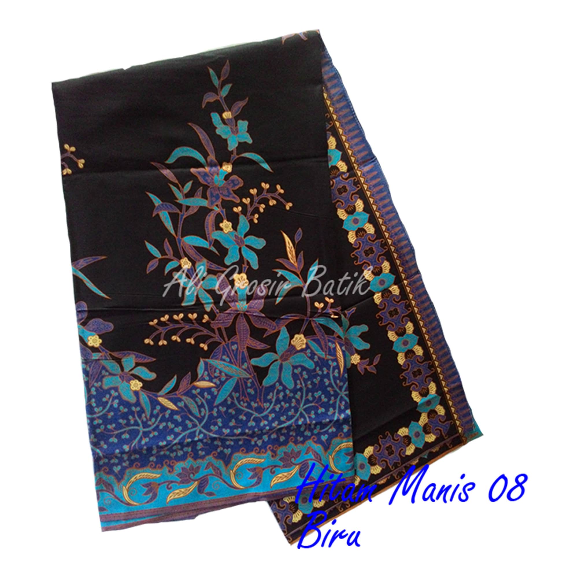 Traditional Indonesian Batik Fabric Primisima Hitam Manis 08 - Etsy