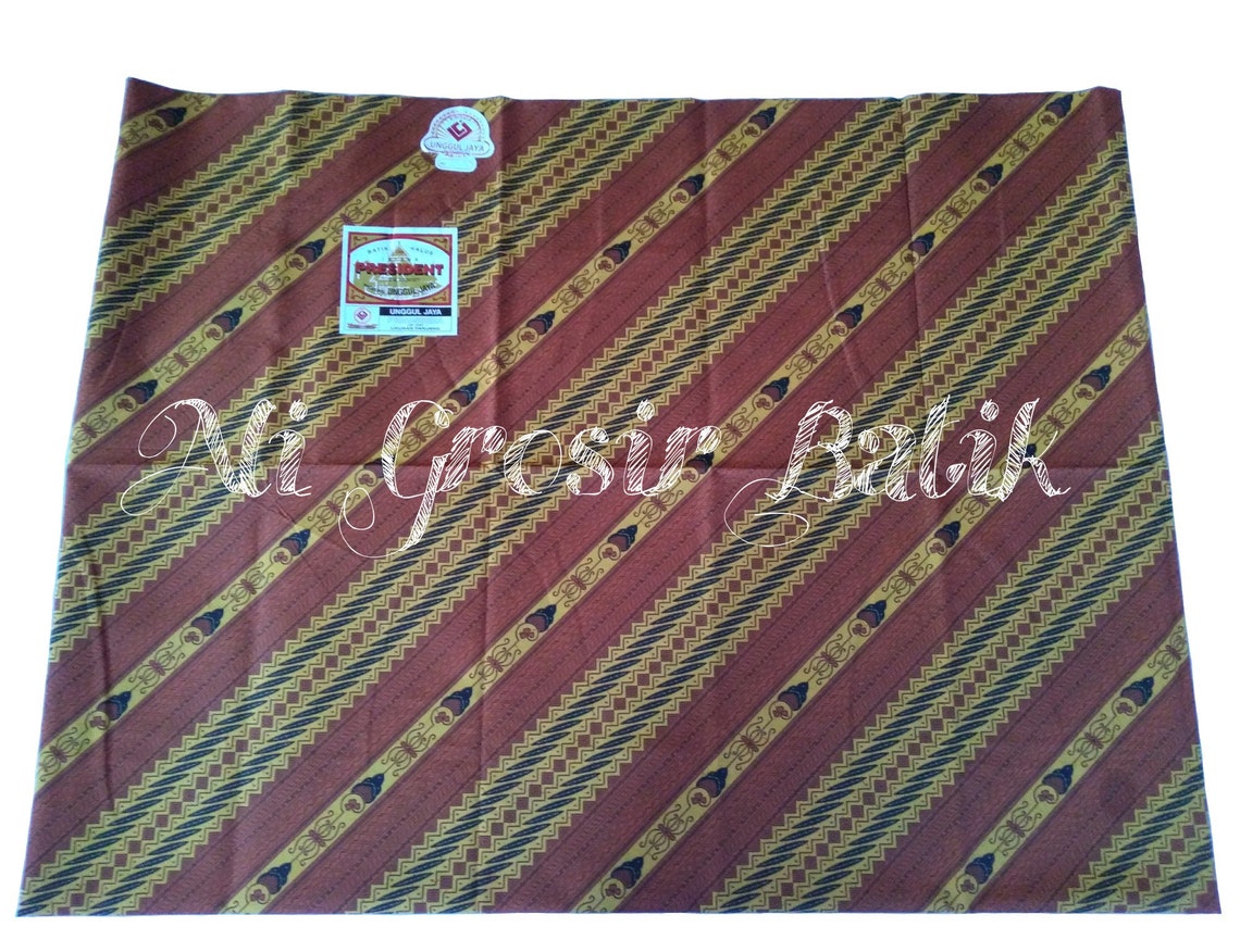 Traditional Indonesian Batik Fabric Primisima Istana President - Etsy