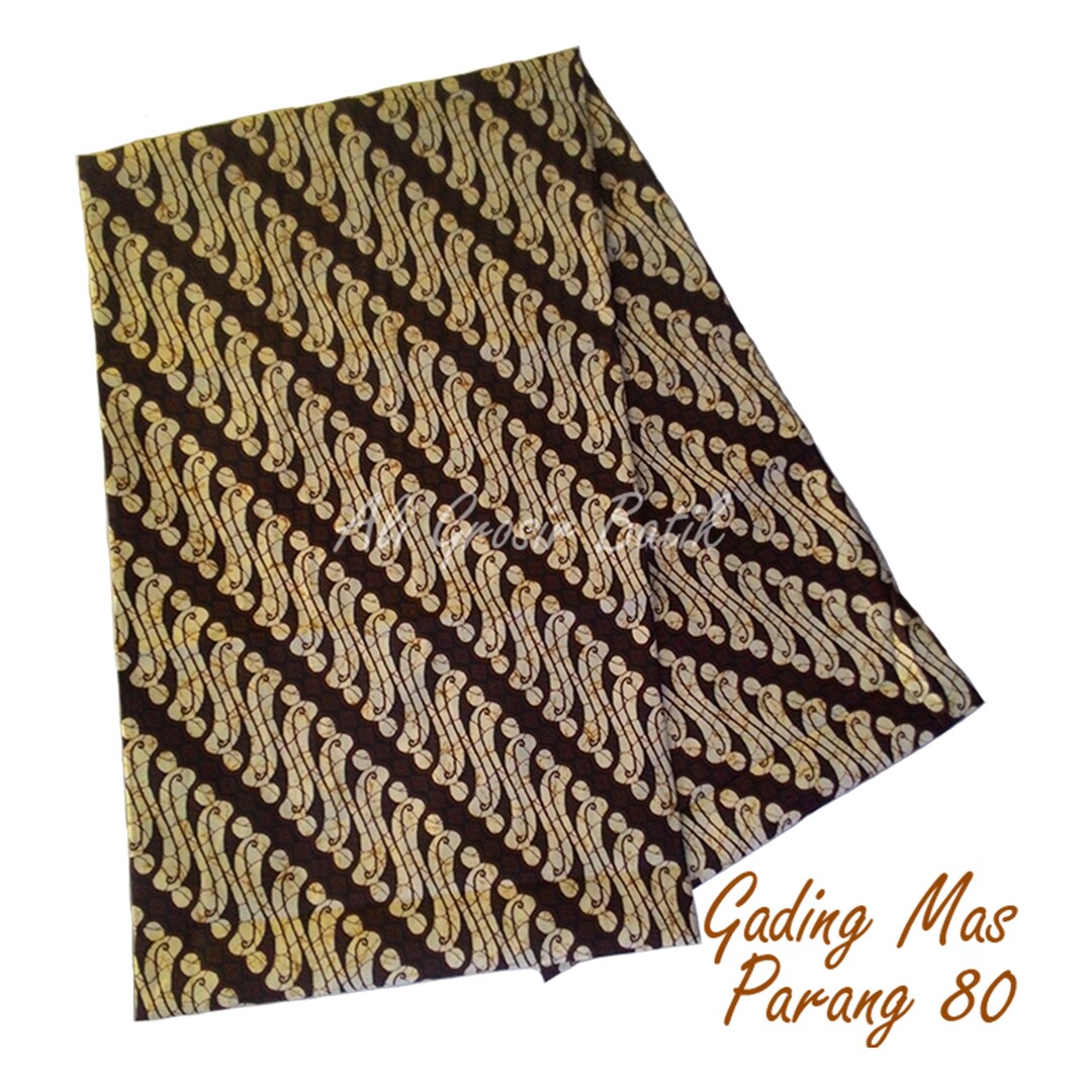 Traditional Indonesian Batik Fabric Primisima Gading Mas 80 142 150 365 ...