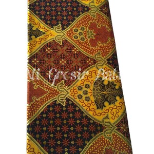 Traditional Indonesian Batik Fabric Primisima Istana President Sinar ...