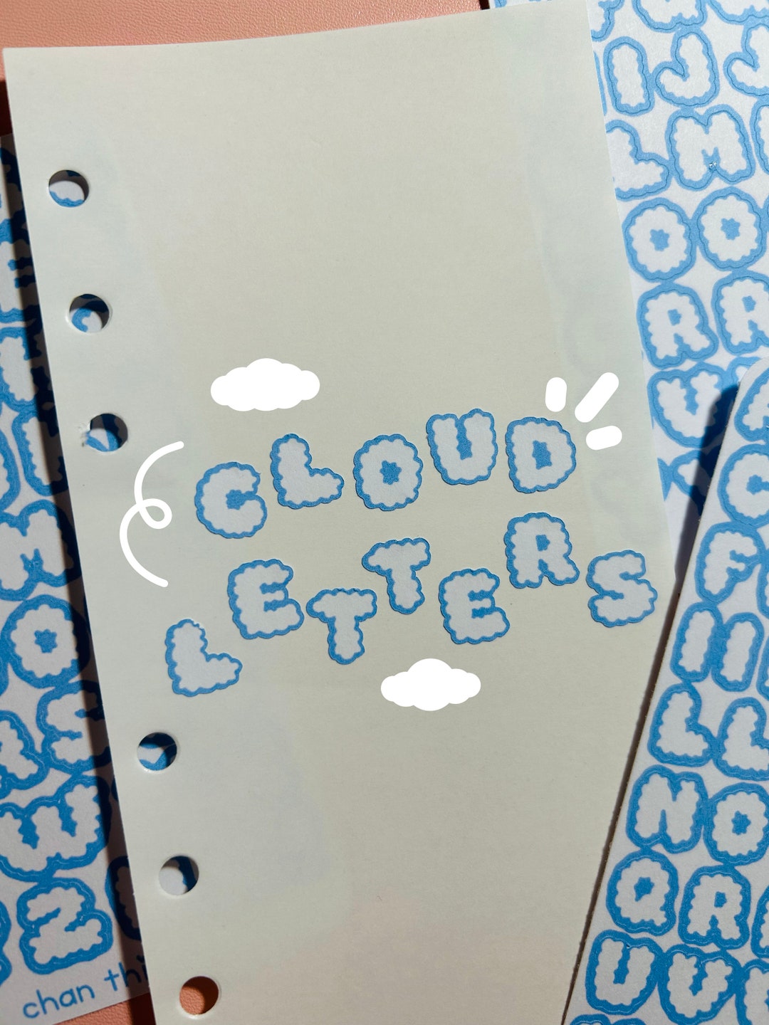 Cloud Letters - Etsy