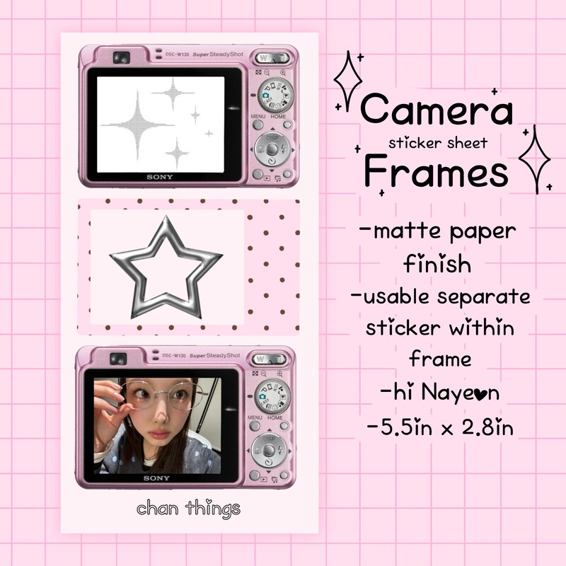 Sticker Frames - Etsy