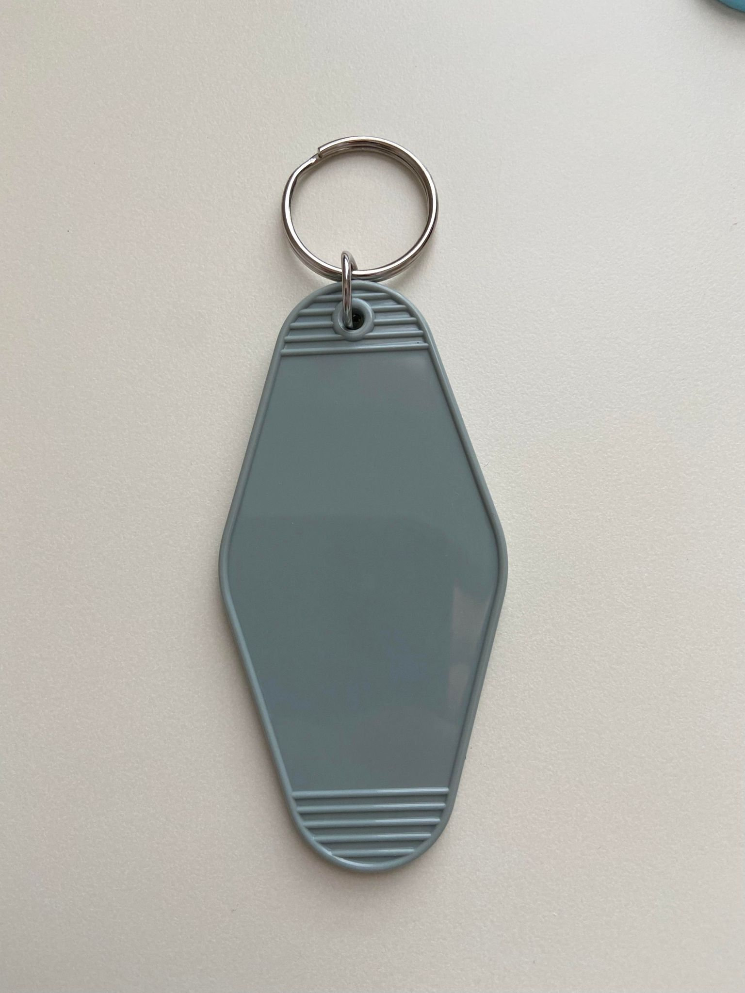 Vintage Keychains, Hotel Motel Keychain, Blank Plastic Tags, Keychain ...