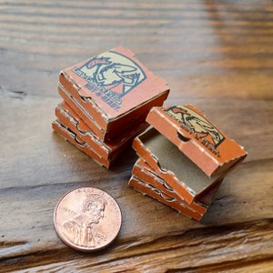 Little Caesars Pizza Lundby Miniature 1:18 Boxes - Etsy