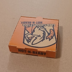 Little Caesars Pizza Box Miniature Party Favor - Etsy