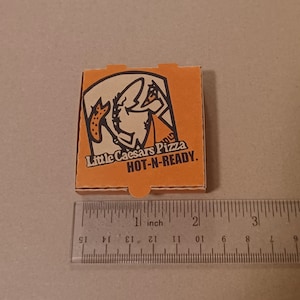 Little Caesars Pizza Box Miniature Party Favor - Etsy